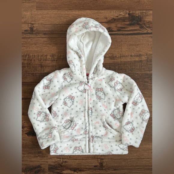 Hello Kitty | Shirts & Tops | Hello Kitty Toddler Full Zip Hoodie All ...